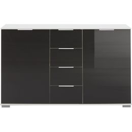 Kombikommode wimex, B:130cm H:83cm T:40,5cm, wei&szlig;, Schlafzimmer, Sideboards, "Easy"