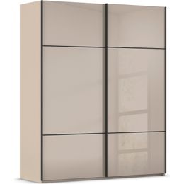 Schwebet&uuml;renschrank Rauch, B:181cm H:223cm T:67cm, beige, Holzwerkstoff, Schr&auml;nke, "Kleiderschrank Schrank Garderobe Schlafzimmerschrank SCALE-TRIO",