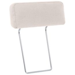 Kopfst&uuml;tze Home Affaire, B:52cm H:22cm T:12cm, beige, Luxus-Microfaser (100% Polyester), Struktur ( 100% Polyester), Struktur fein ( 100% Polyester),