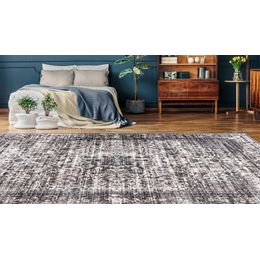 Teppich Arte Espina, B:80cm H:6mm L:150cm, grau, Polyester, Wohnzimmer, Teppiche, "Saphira 500"