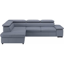Sit & More Ecksofa SIT & MORE, B:272cm H:73cm T:226cm, bunt, NaturLEDER, Wohnzimmer, Sofas, "Alcudia L-Form", mit Armteilverstellung, optional