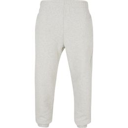 Urban Classics Herren Stoffhose "Urban Classics Herren Ultra Heavy Sweatpants"lightgrau, Gr. XL, unifarben, 100% Baumwolle, Hosen