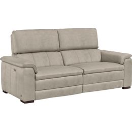 2,5-Sitzer Egoitaliano, B:200cm H:99cm T:97cm, grau, Sofas, "Capucine", wahlweise mit elektrisch oder manuell verstellbarer Relaxfunktion