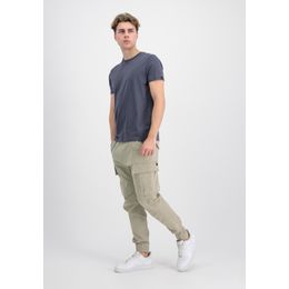 Damen Cargohose "Airman Pant", beige, Gr. 30, Alpha Industries, Obermaterial: 98% Baumwolle, 2% Elastan; Futter: 100% Baumwolle, Hosen