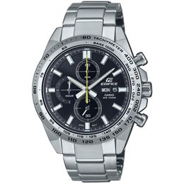CASIO EDIFICE Herren Chronograph "EFR-574D-1AVUEF", silber, Armbanduhren, Quarzuhr, Armbanduhr,Herrenuhr bis 10bar wasserdicht, Edelstahlarmband