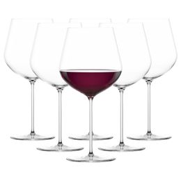 ZWIESEL GLAS Rotweinglas "Burgunder Rotweingl&auml;ser VUELO 848 ml 6er Set transparent", &Oslash; 11,5cm x 23,7cm, 848ml, 6 tlg., bunt, Trinkgef&auml;&szlig;e,