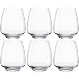 Leonardo Whiskyglas "Trinkglas, CESTI, 460 ml, 6er-Set", &Oslash; 9cm x 10,3cm, 460ml, 6 Stk., transparent, Trinkgef&auml;&szlig;e, Whiskybecher, sp&uuml;lmaschinengeeignet