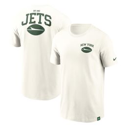 Nike Damen T-Shirt "Nike T-Shirt New York Jets Nike SS Essential Cotton", wei&szlig;, Gr. XXL, 100% Baumwolle, Shirts