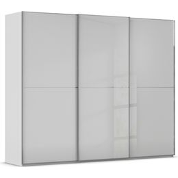 Schwebet&uuml;renschrank Rauch, B:271cm H:223cm T:68cm, grau, Holzwerkstoff, Schr&auml;nke, "Kleiderschrank Schrank Garderobe Schlafzimmerschrank SCALE-DUO",