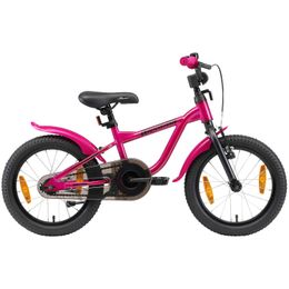 L&Ouml;WENRAD Kinderfahrrad "Sport", 23cm, 16 Zoll (40,64cm), lila, Fahrr&auml;der