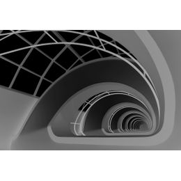 papermoon Fototapete "Photo-Art JAN NIEZEN, ANTWERPEN-TREPPE", B/L: 3,5m x 2,6m, Bahnen: 7 Stk., bunt, Schlafzimmer, Tapeten