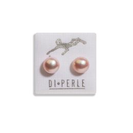 Adelia&acute;s ADELIA ́S Damen Paar Ohrstecker "Damen Perlenschmuck 925 Silber S&uuml;sswasser Perlen Ohrstecker", Damen, Silber 925 (Sterlingsilber), beige, Silber 925
