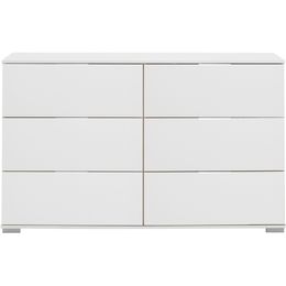 Schubkastenkommode wimex, B:130cm H:83cm T:41cm, wei&szlig;, Sideboards, "Easy"