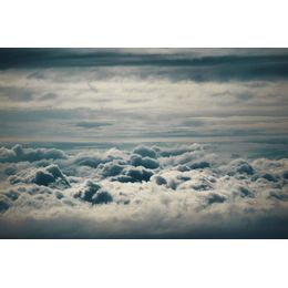 papermoon Fototapete "Wolken", B/L: 3,5m x 2,6m, Bahnen: 7 Stk., bunt, Schlafzimmer, Tapeten