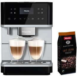 Miele Kaffeevollautomat "CM 6160, 4 Genie&szlig;erprofile", B:25,1cm H:35,9cm T:42,7cm, silber, Kaffeevollautomaten, Kaffeekannenfunktion