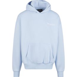 DROPSIZE Herren Kapuzenpullover "Dropsize Herren Heavy Oversize Embo Hoodie"babyblau, Gr. S, mehrfarbig, 70% Baumwolle, 30% Polyester, Pullover