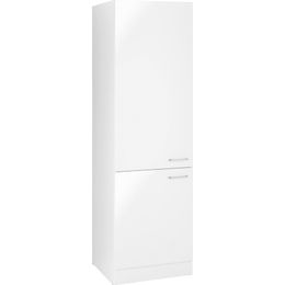 Hochschrank Optifit, B:60cm H:206,8cm T:57,1cm, wei&szlig;, K&uuml;che, Schr&auml;nke, "Iver", Breite 60 cm, mit 4 Einlegeb&ouml;den, f&uuml;r viel Stauraum