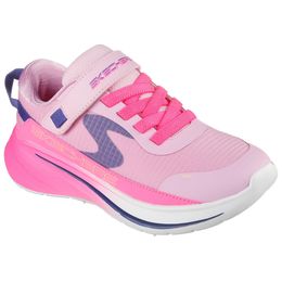 Skechers Damen Sneaker "WAVE 92", Gr. 27, rosa, Lederimitat, Textil, kontrastfarbene Details, Schuhe, Halbschuh mit Klettverschluss, Gr&ouml;&szlig;enschablone