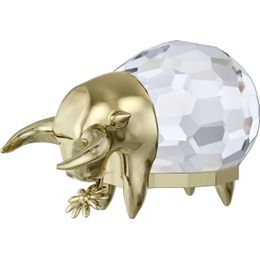 Swarovski Dekofigur "Kristallfigur Sammelfigur Zodiac Stier", B/H/T: 2,5cm x 2,8cm, wei&szlig;, Metall, Swarovski Kristall, B:2,5cm H:2,8cm, Dekofiguren,