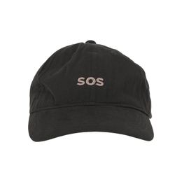 SOS Herren Baseball Cap "Nordals", schwarz, bestickt, 65% Baumwolle, 35% Polyester, Caps, mit vielseitigen Einsatzm&ouml;glichkeiten