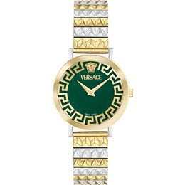 Versace Damen Quarzuhr "Versace DAEDALUS", gold, Armbanduhren, Armbanduhr, Damenuhr, Swiss Made, Edelstahlarmband, analog, Saphirglas