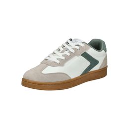 Marc O'Polo MARC O'POLO Herren Sneaker "Marc O'Polo Sneaker Leder", Gr. 44wei&szlig;, gr&uuml;n, Leder, Schuhe