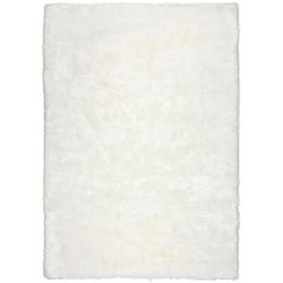 Hochflor-Teppich FLAIR RUGS, B:180cm H:6mm L:290cm, beige, Kunstfaser, Teppiche, "Sheepskin", weich, Kunstfell, Fellteppich