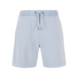 Karl Kani Herren Sweatshorts "Karl Kani KM242-049-5 Autograph Washed Sweatshorts"light blau, Gr. XS, 100% Baumwolle, Hosen
