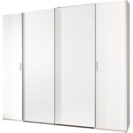 Schwebet&uuml;renschrank wimex, B:225cm H:210cm T:65cm, wei&szlig;, Schr&auml;nke, "Lotto"
