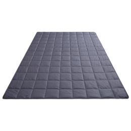 Gewichtsdecke OTTO HOME, B:155cm L:220cm, grau, Bezug: 100% Polyester. F&uuml;llung: 100% Polyester, Bettdecken, "Jayden, Bettdecke 135x200 cm",
