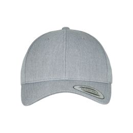 Flexfit Flex Cap "Flexfit Accessoires Curved Classic Snapback"erdgrau, unifarben, 60% Baumwolle, 40% Polyester, Caps