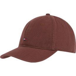 Tommy Hilfiger Herren Baseball Cap "TH FLAG SOFT 6 PANEL CAP"rich walnut, unifarben, Web, Baumwolle, Caps, Mit festem Schirm