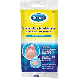 Scholl Fussballenpolster, beige, Schaumstoff, Zehenkorrektoren, Druckstellen Schutzkissen