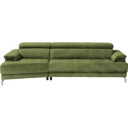 Ecksofa Egoitaliano, B:246cm H:99cm T:140cm, gr&uuml;n, Wohnzimmer, Sofas, "Soul, extravagantes Designsofa, Megasofa, super bequem, tolle Details", mit