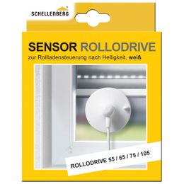 Schellenberg Sensor "f&uuml;r elektrische Gurtwickler RolloDrive 55, 65, 75 und 105", wei&szlig;, Sensoren, Sonnensensor, Kabell&auml;nge 0,75 m, wei&szlig;