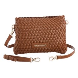 Valentino Handbags VALENTINO BAGS Damen Umh&auml;ngetasche "POCHETTE SHANTEL", braun, Polyurethan, Taschen, Schultertasche, Mini Bag, Handtasche Damen mit Handschlaufe