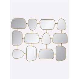 HEINE HOME Wanddekoobjekt, B/H/T: 80cm x 61,5cm x 3,5cm, gold, Wanddekoobjekte