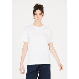 CRUZ Damen T-Shirt "Adriana", wei&szlig;, Gr. 46, unifarben, 100% Baumwolle, Shirts, in simpler und komfortabler Baumwollqualit&auml;t