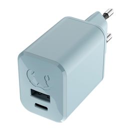 FRESH ́N REBEL USB-Ladeger&auml;t "Mini-Charger USB-C und USB-A, PD 45W", B:4,1cm H:3,1cm T:8,53cm, blau, Ladeger&auml;te