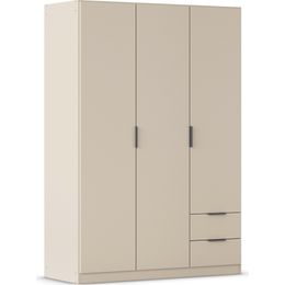 Kleiderschrank Rauch, B:136cm H:197cm T:54cmbeige (champagner), Holzwerkstoff, Kinderzimmer, Schr&auml;nke, "Dreht&uuml;renschrank Schrank Garderobe Ankleide