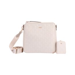 JOOP! JOOP Damen Schultertasche "collana tessuto jasmina shoulderbag mvz", beige, Nylon, Taschen