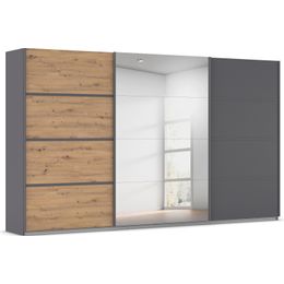 Kleiderschrank Rauch, B:360cm H:210cm T:62cm, grau, Holzwerkstoff, Kinderzimmer, Schr&auml;nke, "Schwebet&uuml;renschrank OTTO ́s Choice Garderobe Schrank TOP
