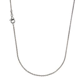 Vivance Damen Collierkettchen "925/- Sterling Silber rhodiniert", 45-90cm, Silber 925 (Sterlingsilber), L: 60 B: 1mm, wei&szlig;, Silber 925