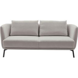Sch&ouml;ner Wohnen Kollektion 2,5-Sitzer, B:190cm H:71cm T:91cm, silber, SCH&Ouml;NER WOHNEN-KOLLEKTION, 96% Polyester, 4% Polyacryl, Sofas, "Pearl, hochwertig und komfortabel, - 5
