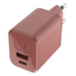 FRESH ́N REBEL USB-Ladeger&auml;t "Mini-Charger USB-C und USB-A, PD 45W", B:4,1cm H:3,1cm T:8,53cm, rot, Ladeger&auml;te