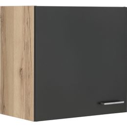 H&auml;ngeschrank Optifit, B:60cm H:57,6cm T:34,6cm, grau, K&uuml;che, Schr&auml;nke, "Iver", Breite 60 cm, mit 1 T&uuml;r