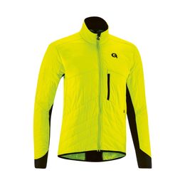 Gonso Herren Fahrradjacke "Tomar", gelb, Gr. M, 100% Polyamid, Jacken, Herren Primaloft-Jacke, warm, atmungsaktiv und winddicht