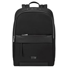 Samsonite Damen Laptoprucksack "ZALIA 3.0 15,6''", schwarz, Polyester, unifarben, Rucks&auml;cke, Businessrucksack Rucksack f&uuml;r Laptop, Tablet und Co.