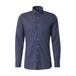 OLYMP Business Shirt male Blue size 44