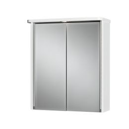 Spiegelschrank Jokey, B:55cm H:63cm T:22cm, wei&szlig;, MDF, Badezimmer, Schr&auml;nke, "Tamrus LED", wei&szlig;, 55 cm Breite